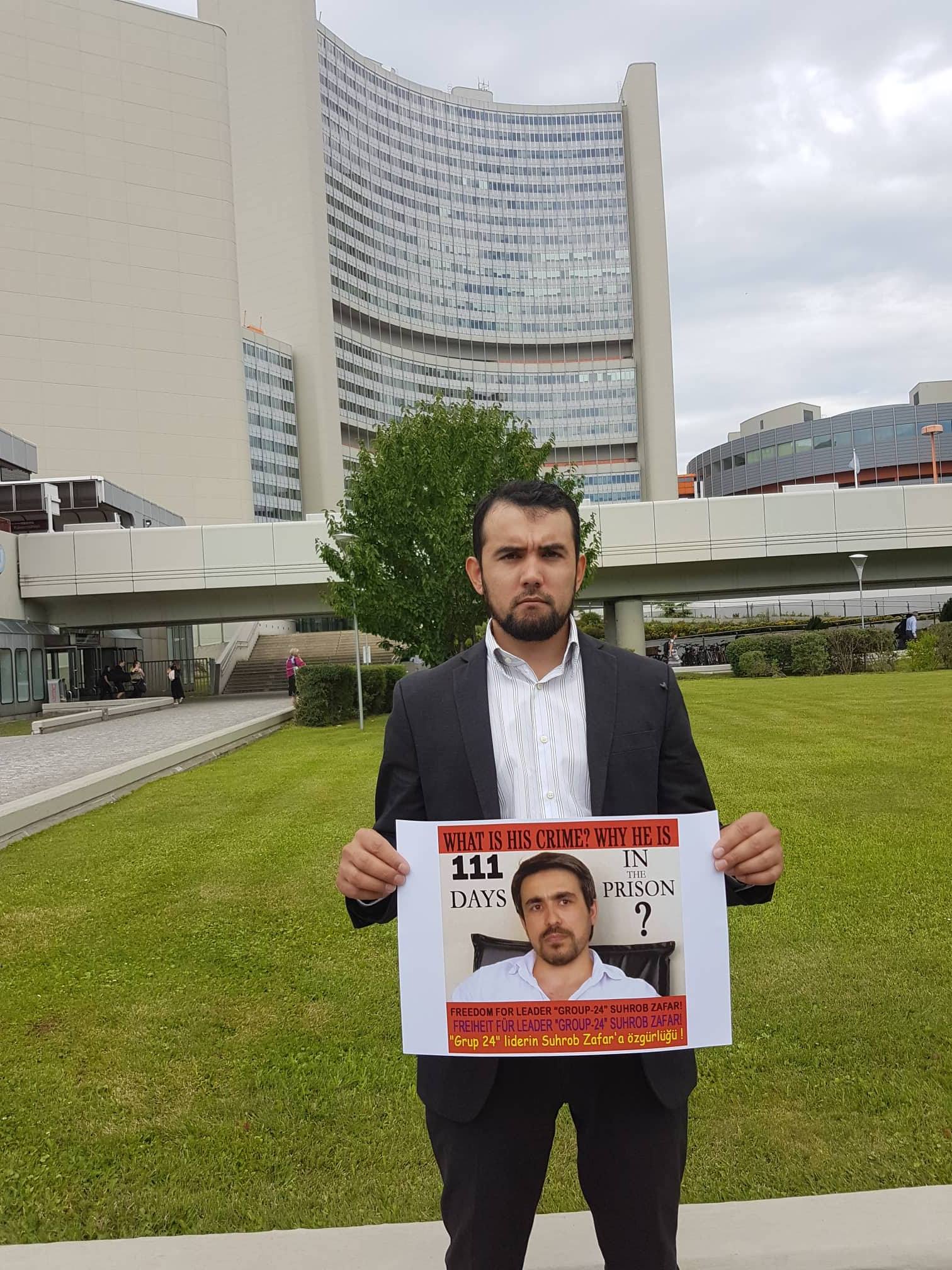 The second attempt of the “Group 24” for the release of Suhrob Zafar ...