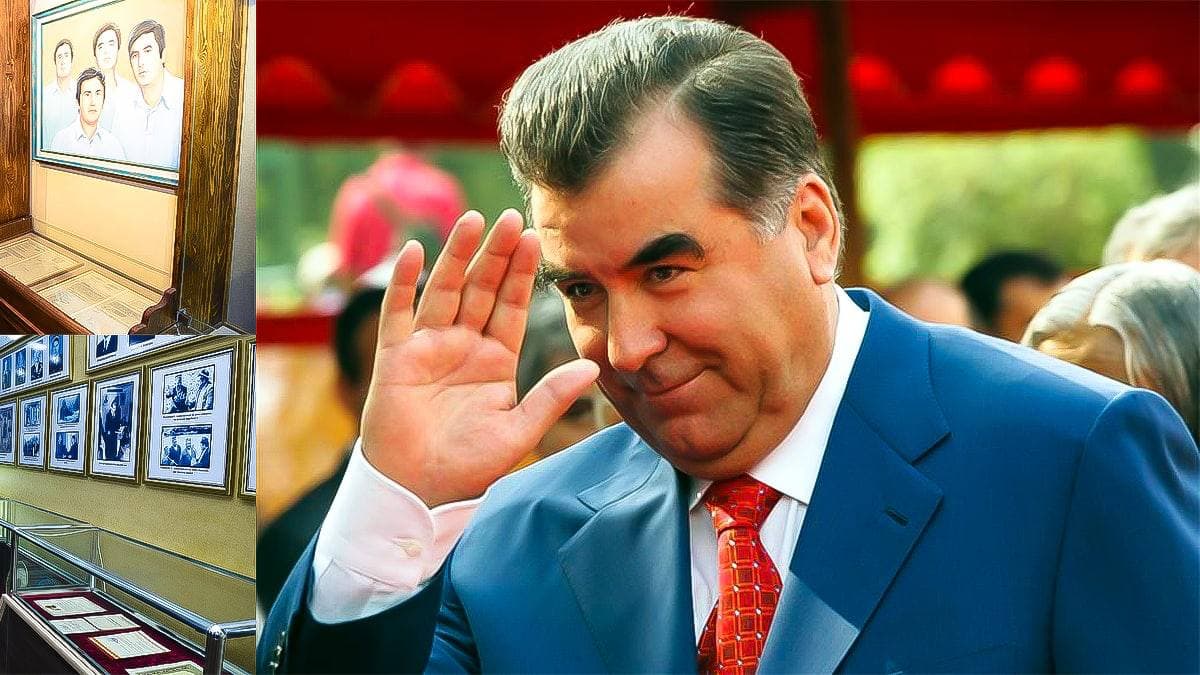 Rakhmonov opened a museum of his own name. Rakhmonov ahead of time ...